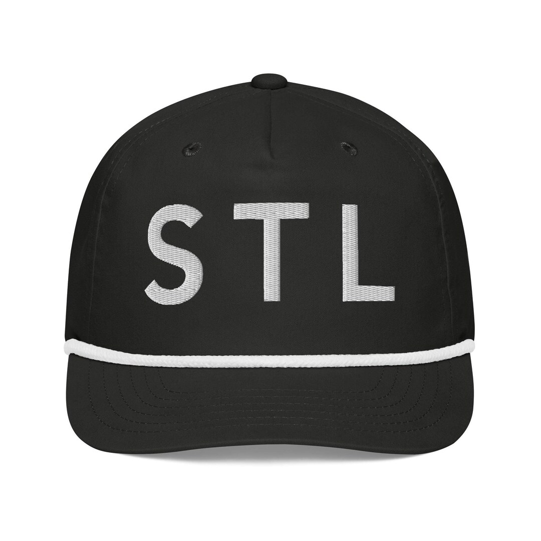 St. Louis (STL) Embroidered Rope Cap - Etsy