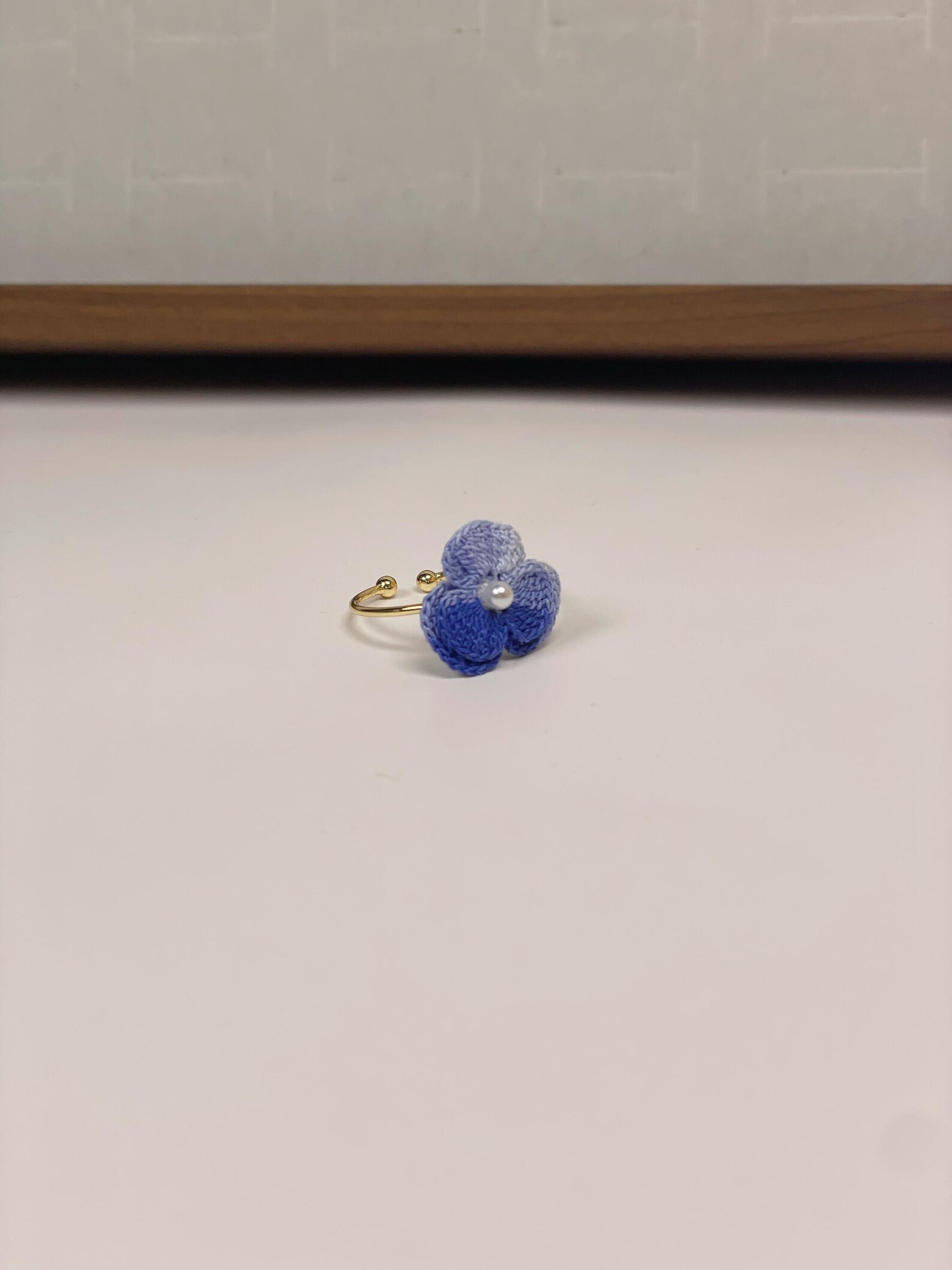 Handmade Micro Crochet Butterfly Pansy Rings, Crochet Rings, Knitting Rings, Adjustable Rings ...