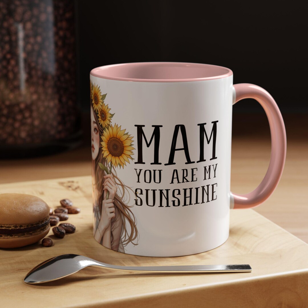 Sunflower Mug, You Are My Sunshine, Gift for Mum - Etsy