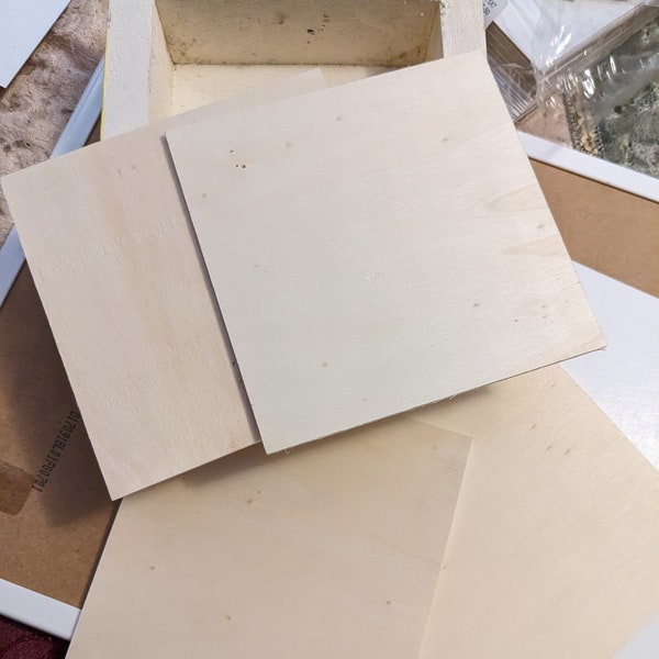 Chipboard Squares - Etsy