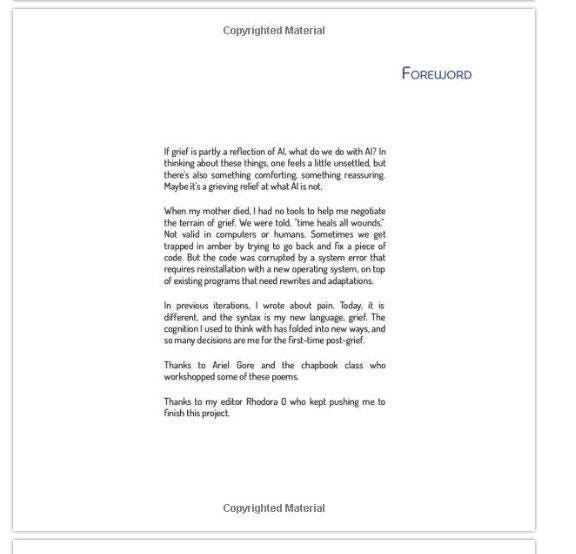 A New Syntax Experimental Poems and Art on Memory, Grief, AI & Tech - Etsy