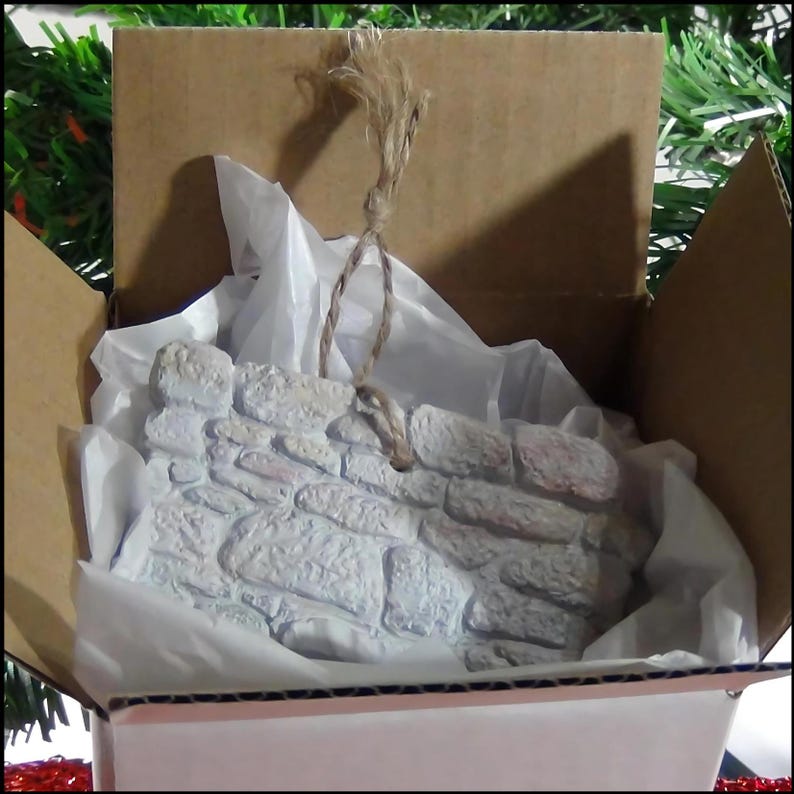 Jesse Tree Brick Wall Ornament: Christmas Advent - Etsy