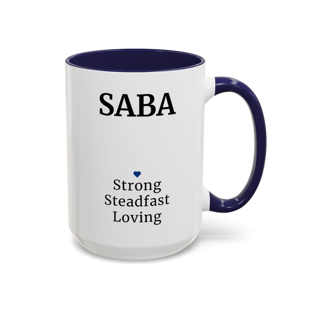 Saba Mug by Faithful Traditions - A Daily Reminder of Love & Legacy - Etsy