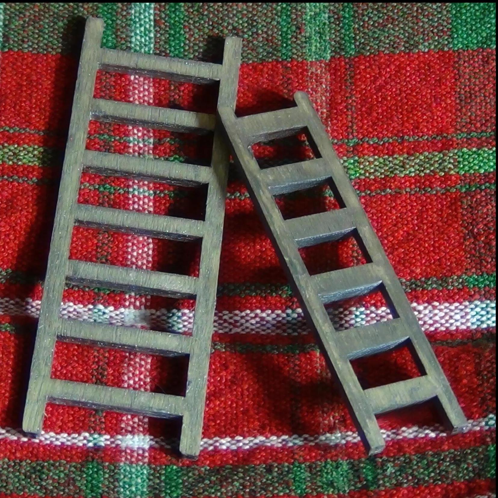 Hand-painted Jacob's Ladder Ornament: Jesse Tree Advent Devotional - Etsy