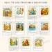 Noahs Ark Devotional Flashcards: Kids Bible Study (printable PDF) - Etsy