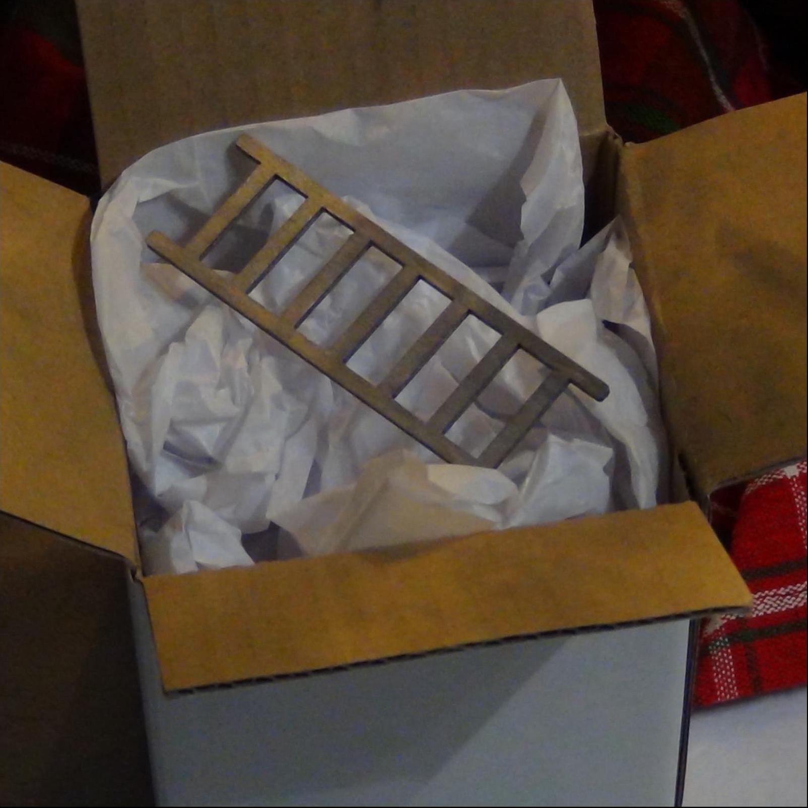 Hand-painted Jacob's Ladder Ornament: Jesse Tree Advent Devotional - Etsy