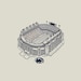 Beaver Stadium Vintage Print - Etsy