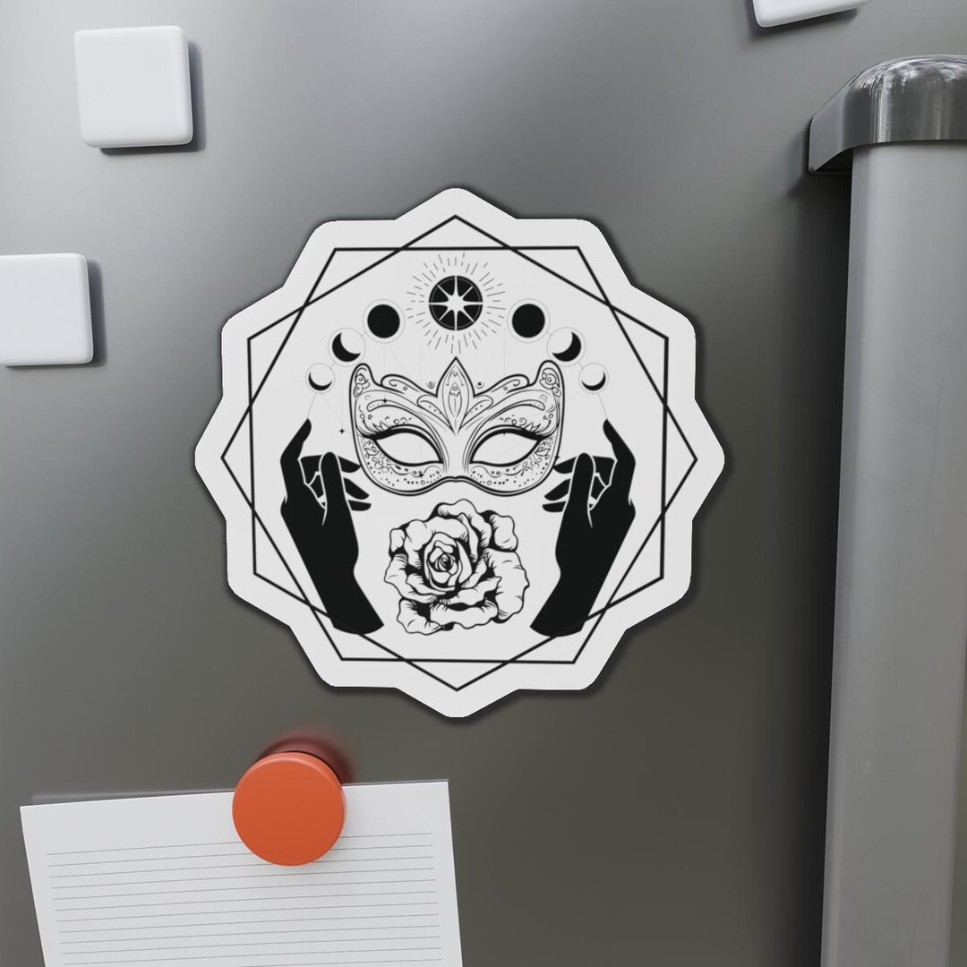 ACOTAR Archeron Sisters Magnet - ACOTAR Magnet - Feyre Star, Nesta Mask ...