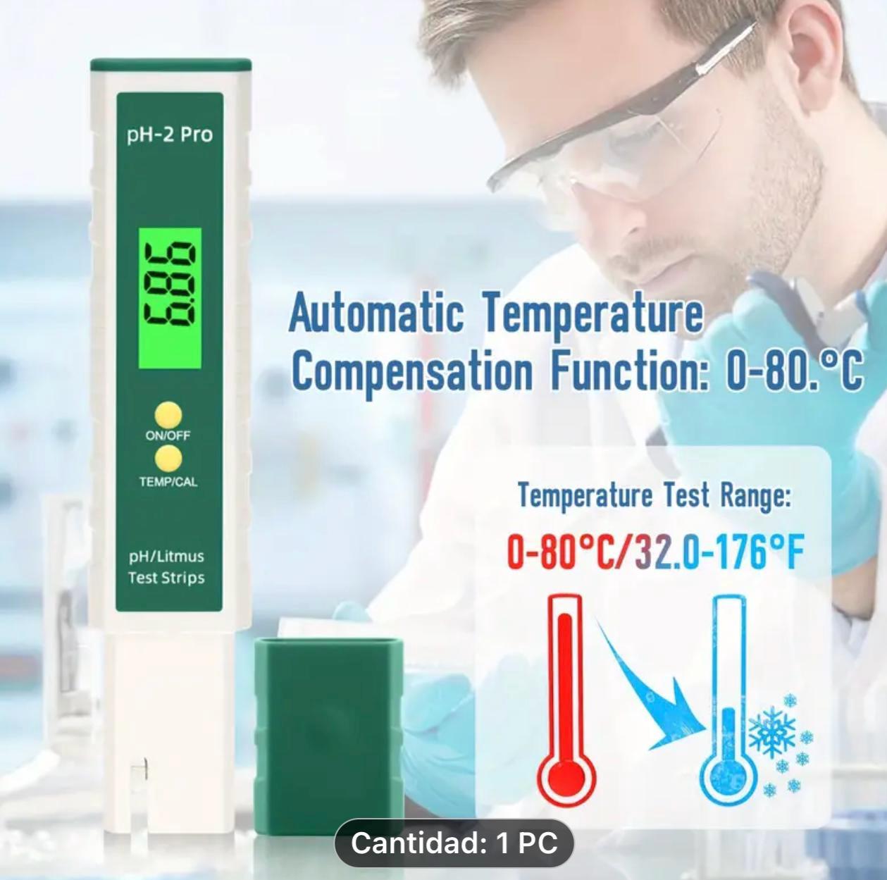 Medidor Digital De Ph Del Agua - Etsy