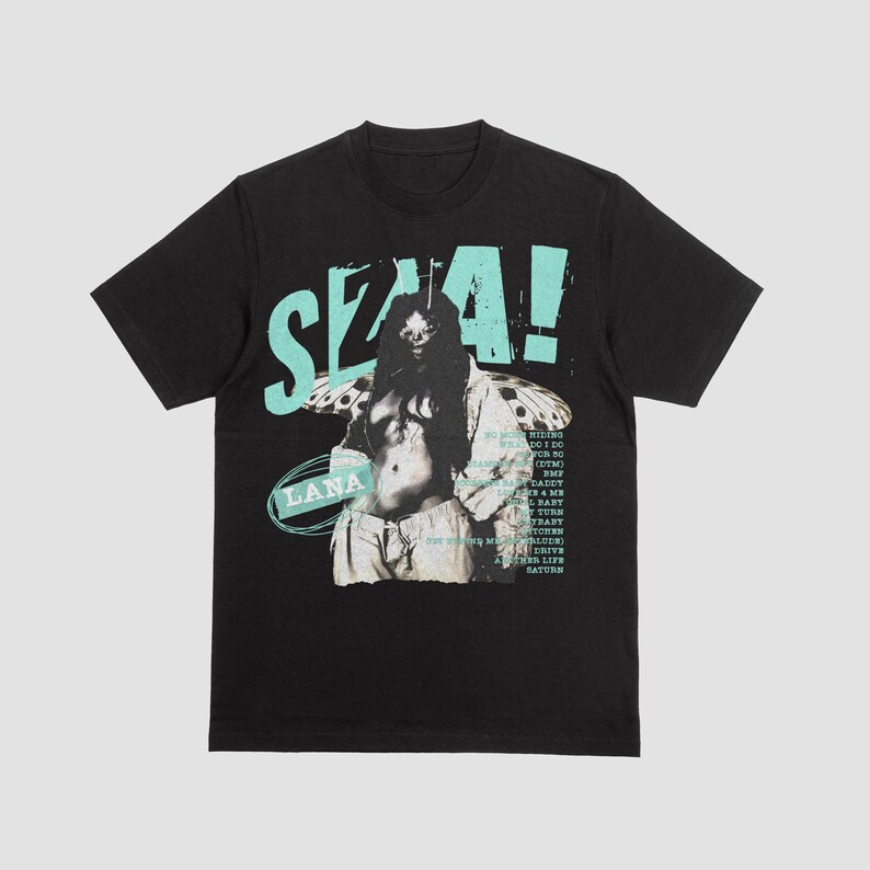 SZA Album Cover, SZA Merch, SZA Aesthetic Tee, Music Fans Shirt, Gift ...