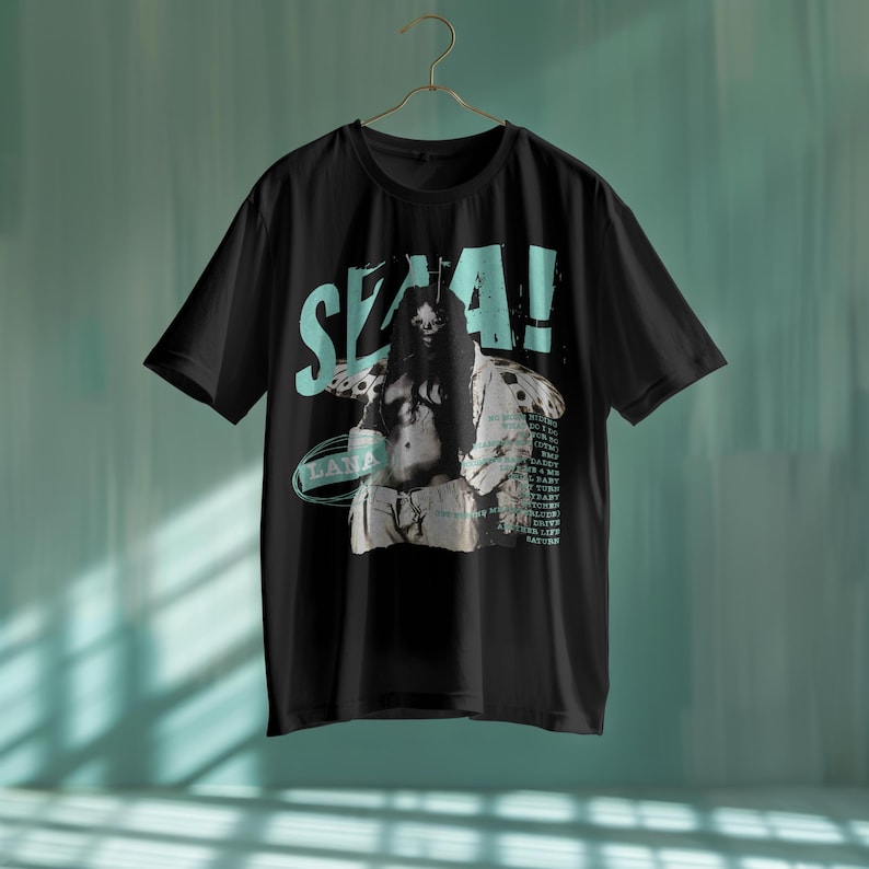 SZA Album Cover, SZA Merch, SZA Aesthetic Tee, Music Fans Shirt, Gift ...
