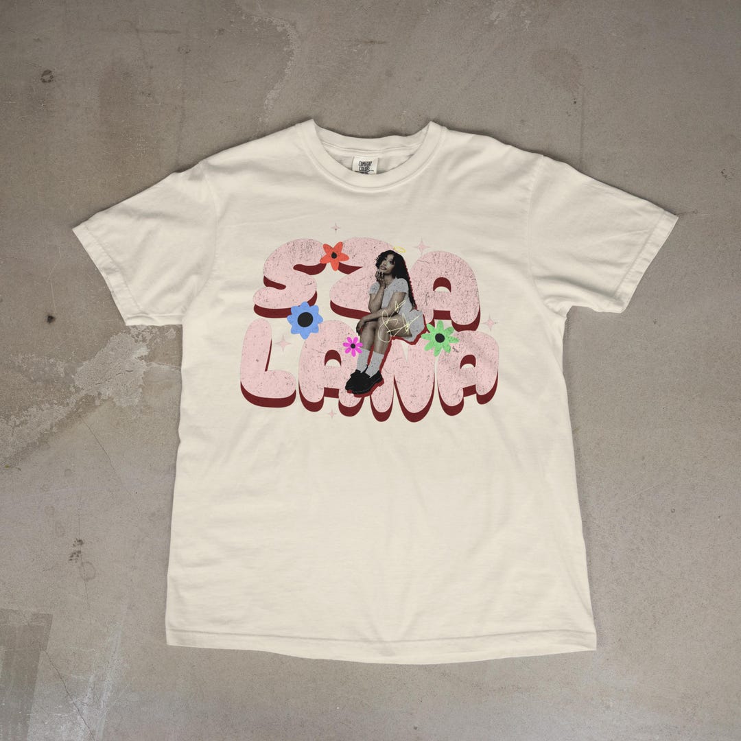 SZA Album Cover, SZA Merch, SZA Aesthetic Tee, Music Fans Shirt, Gift ...