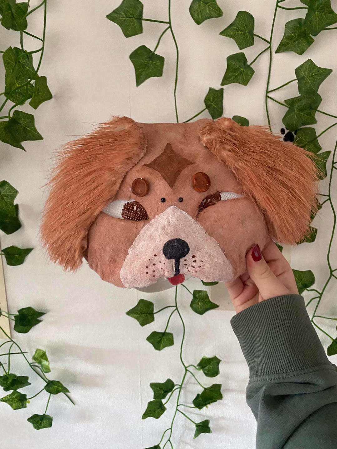 Golden Retriever Dog Animal Mask for Halloween or Carnivals - Etsy