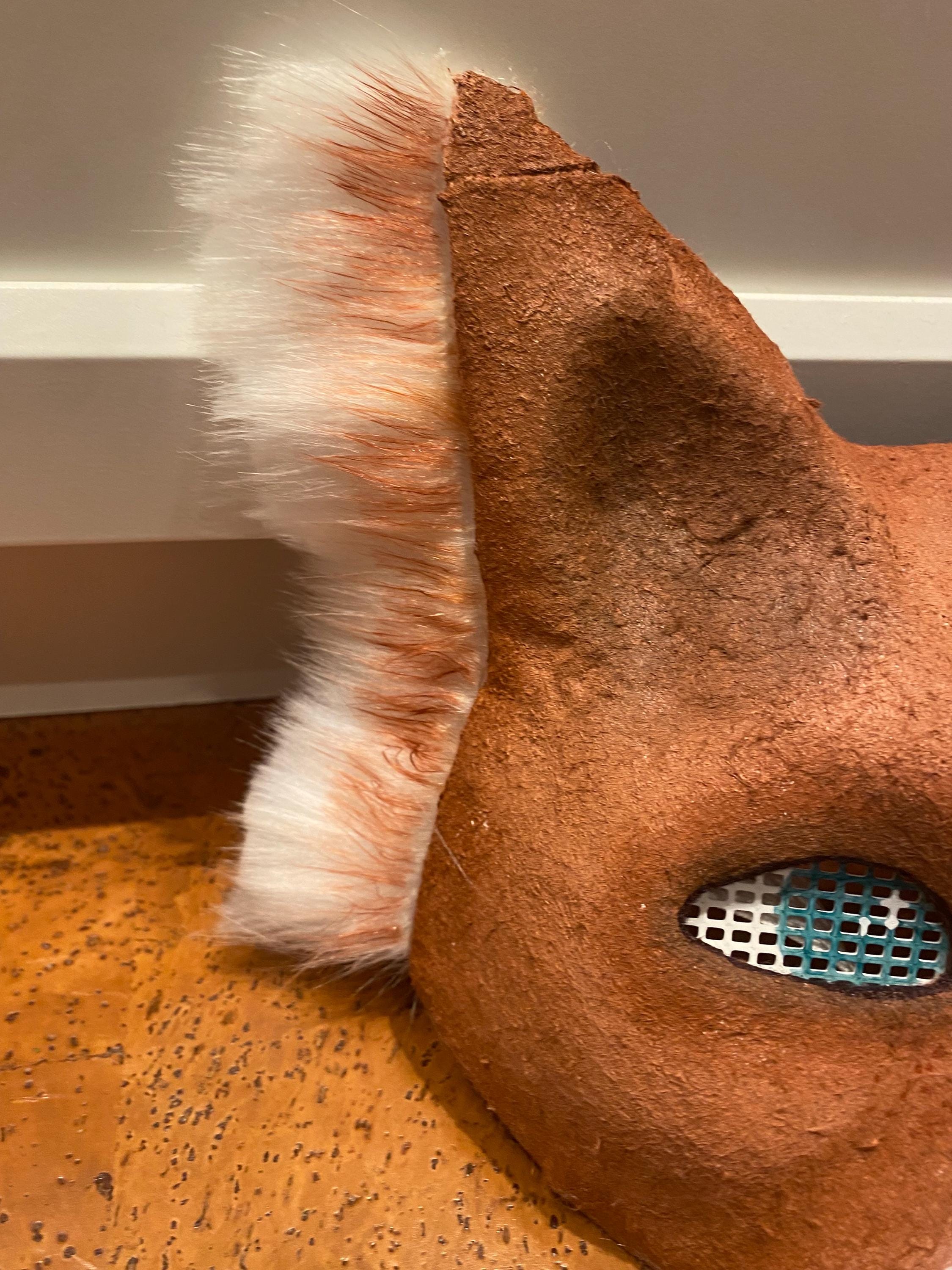 Fox/lynx Mask for Furries, Therians and Quadrobists - Etsy