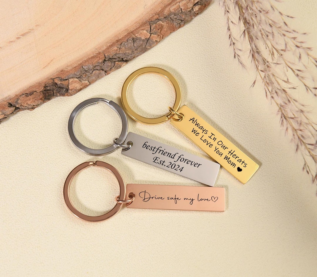 Personalized Engraved Keychain,customized Stainless Key Chain,drive ...