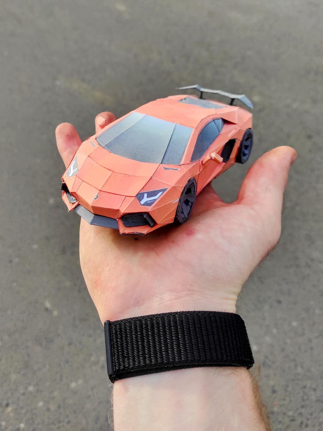 Lamborghini Aventador Paper Model - Etsy