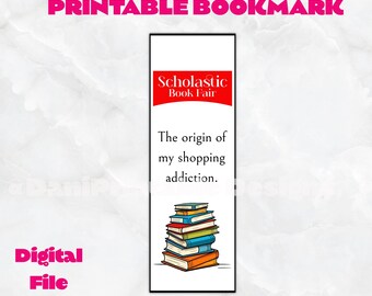 PAC MAN Printable Bookmark for Book Lovers, Gift for Readers, Digital ...