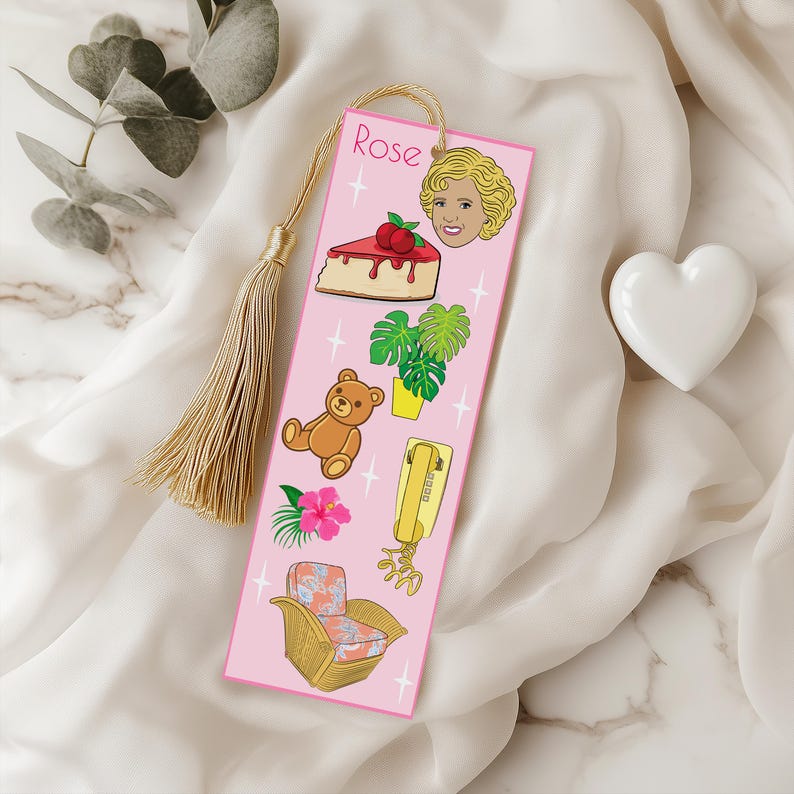Golden Girls Printable Bookmarks for Book Lovers, Gift for Readers ...