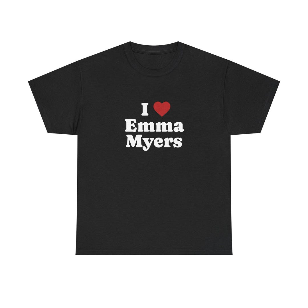 I Love Emma Myers Shirt | Emma Myers Merch - Etsy