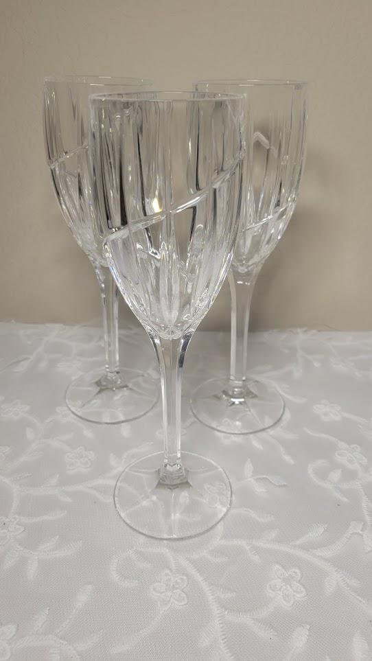 Mikasa Crystal, Mikasa Uptown Stemware, Wine Glass, Vintage ...