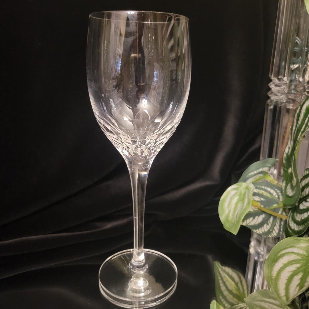 Orrefors Cut Crystal Wine Glass – Vintage Swedish Crystal - Etsy