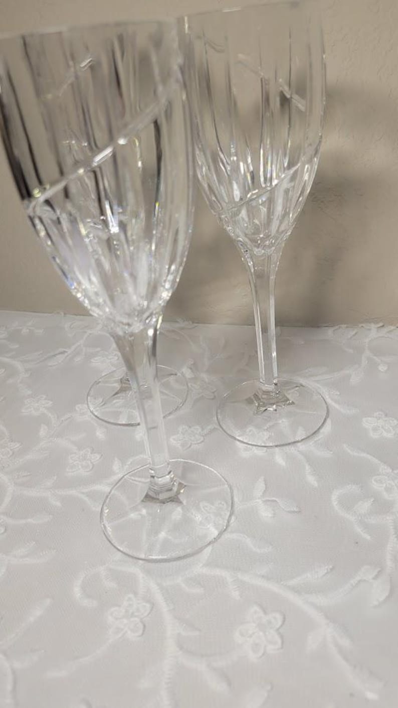 Mikasa Crystal, Mikasa Uptown Stemware, Wine Glass, Vintage ...