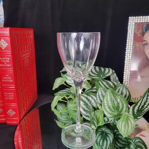 Lenox Crystal, Lenox Sea Swirl Stemware, Water Goblet, Vintage ...