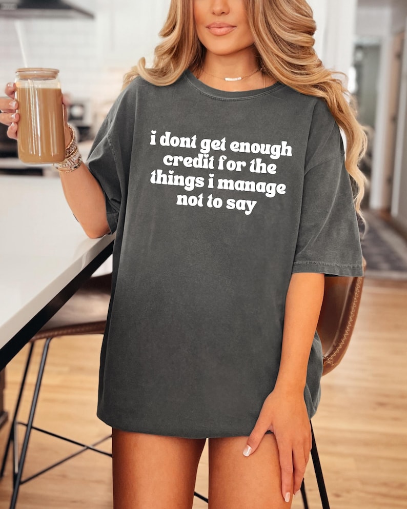 Comfort Colors Tee, Sarcastic Quote T-shirt, Inner Monologue Humor - Etsy