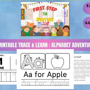 Tracing Alphabets and Numbers | Suitable for Kids, Preschool, and ...