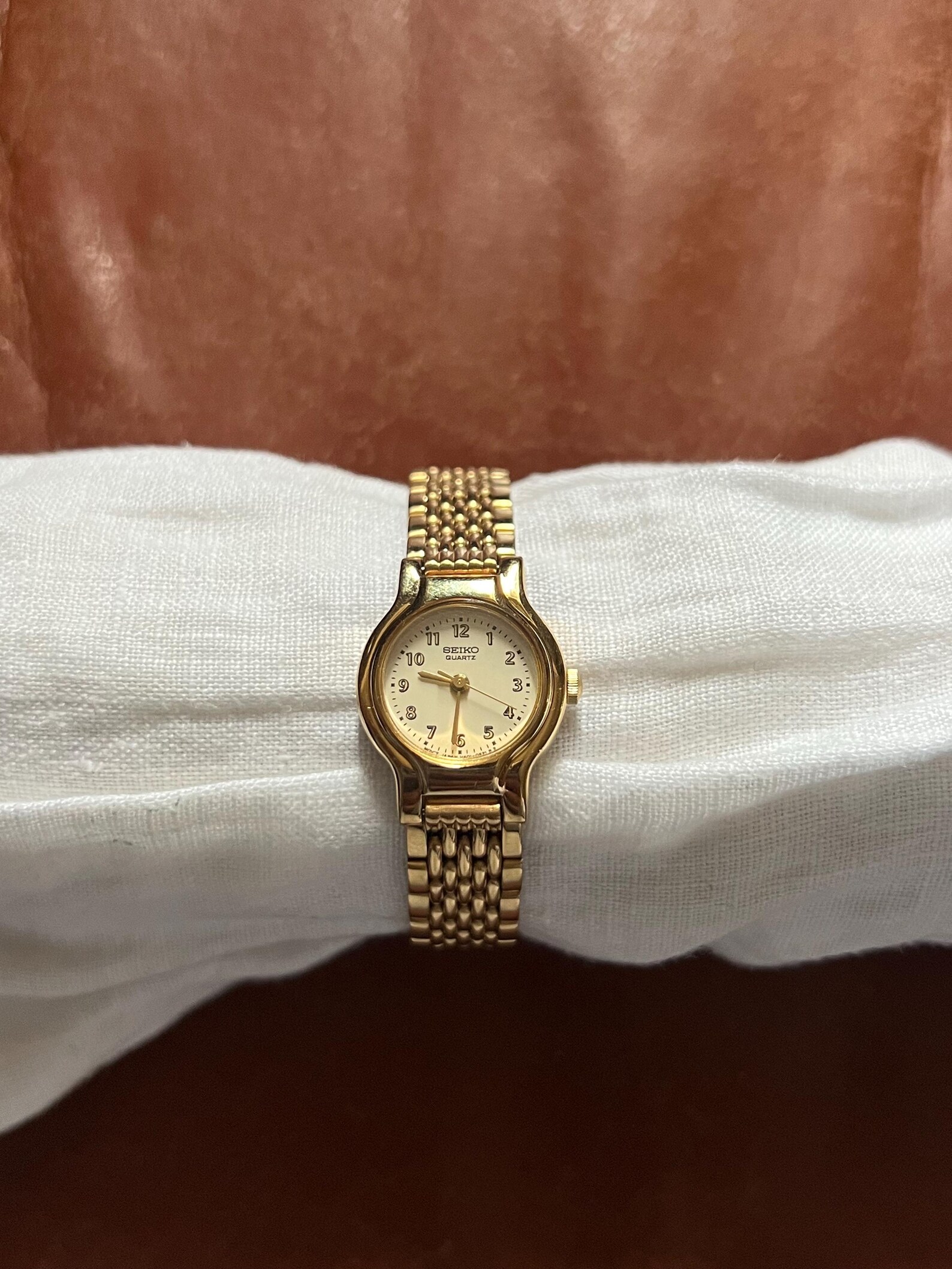 5 Vintage Gold Seiko, Gold Toned Ladies Watches, Wrist Watch for Women ...