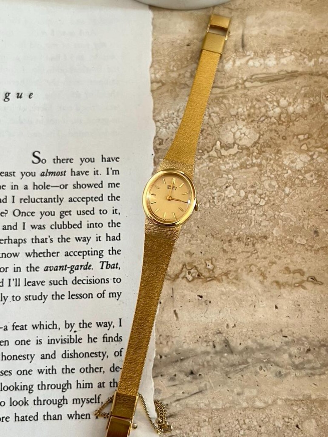 5 Minimalist Vintage Gold Toned SEIKO, Wrist Watch for Women, Vintage ...