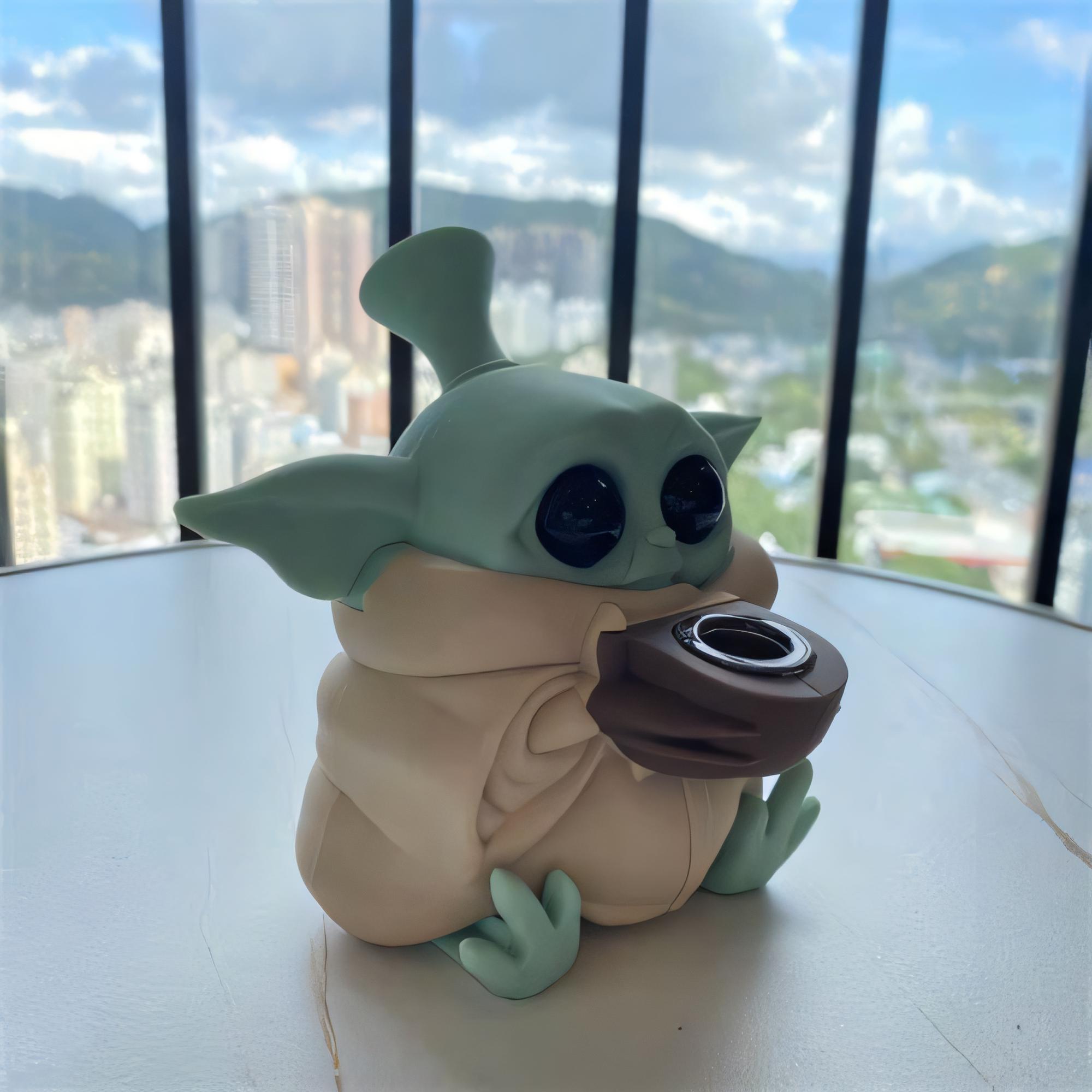 Baby Yoda Silicone Tobacco Smoking Pipe Gift for Him & Her Birthday ...