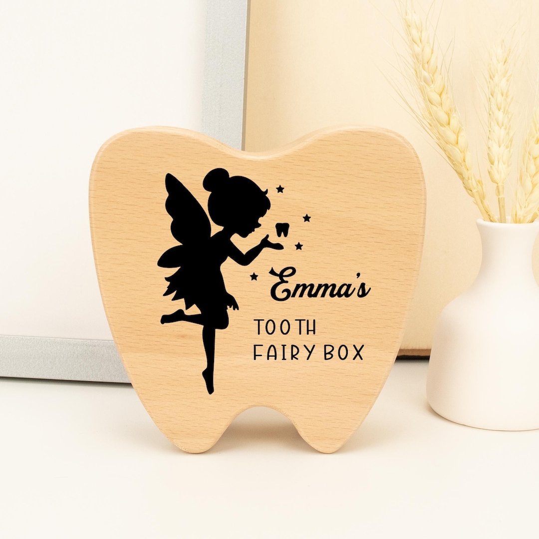 Baby Tooth Fairy Box, Baby Tooth Keepsake, Tooth Keepsake Box ...