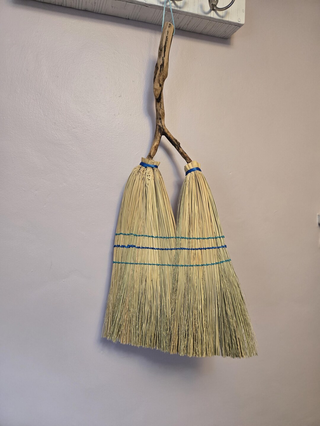 Double-headed Hearth Broom - Etsy