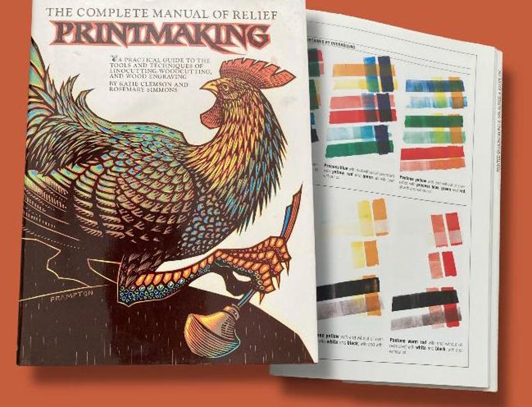 PRINTMAKING: the Complete Manual of Relief Printmaking - Vintage HB ...