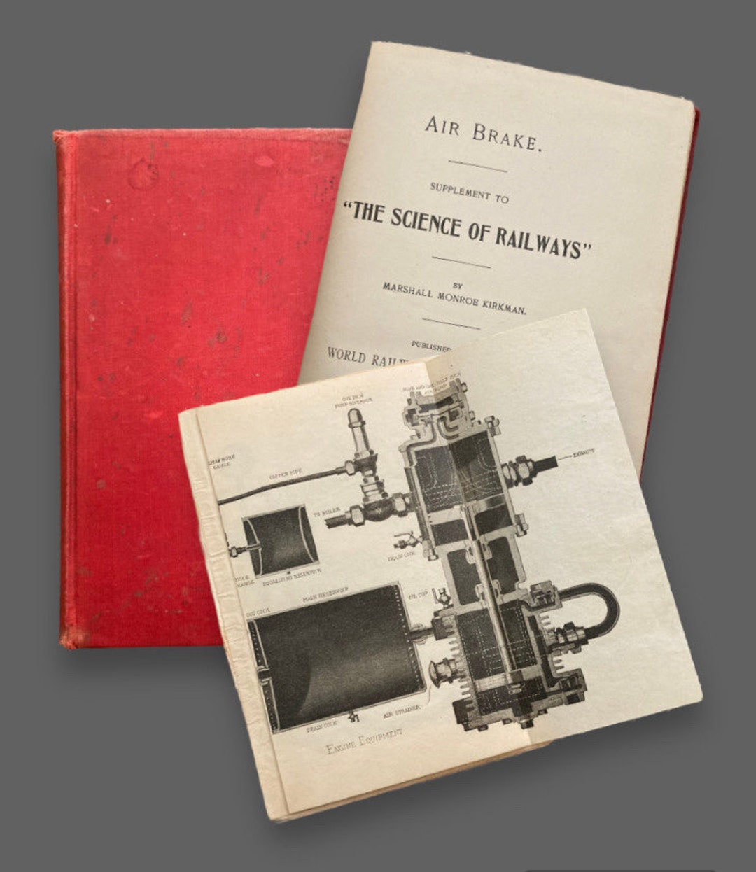 The SCIENCE of RAILWAYS: 1900 HB Book, Explaining the Workings of the ...