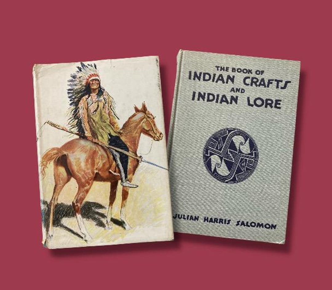 The Book of INDIAN CRAFTS and Indian LORE: 1928 Hardbound Book Or - Etsy