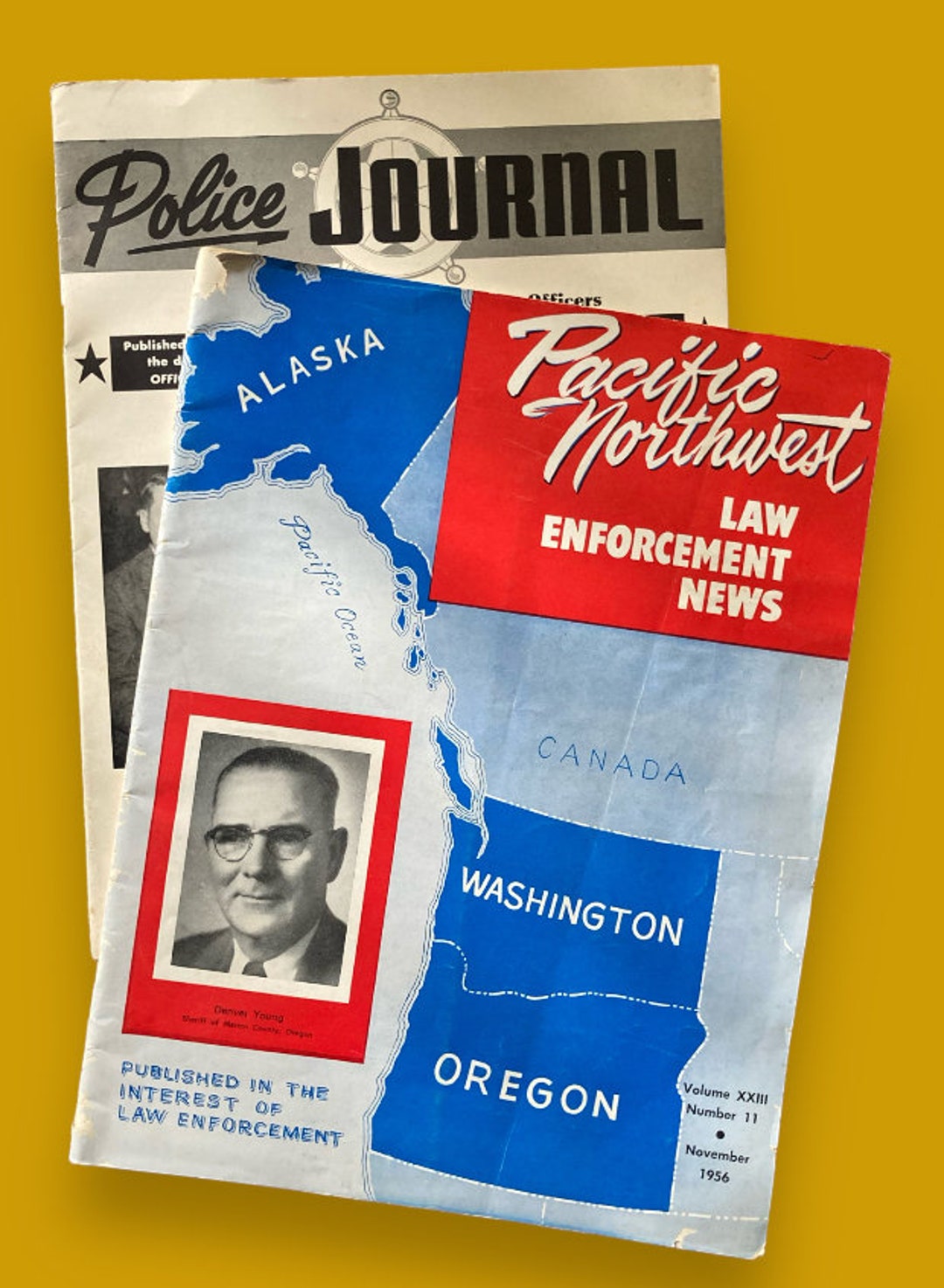 1950's POLICE MAGAZINES: Police Journal and Pacific Northwest Law ...
