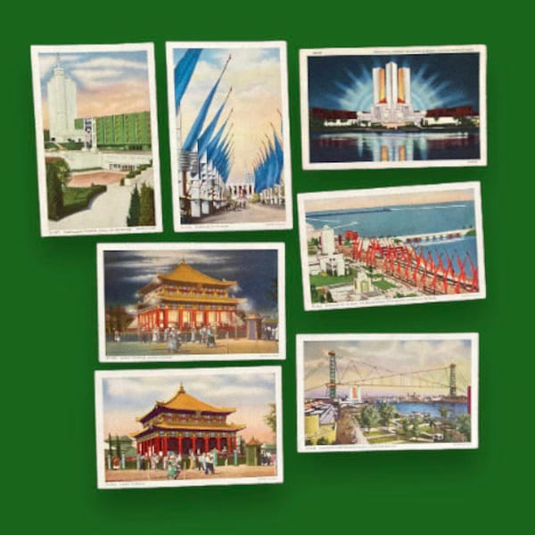 Worlds Fair Postcard - Etsy