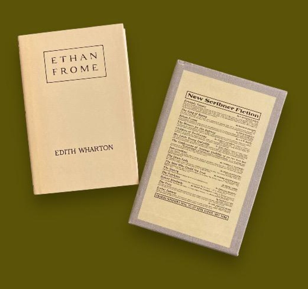 ETHAN FROME: Beautiful 1991 Box Set, Reprint of Original 1911 First ...