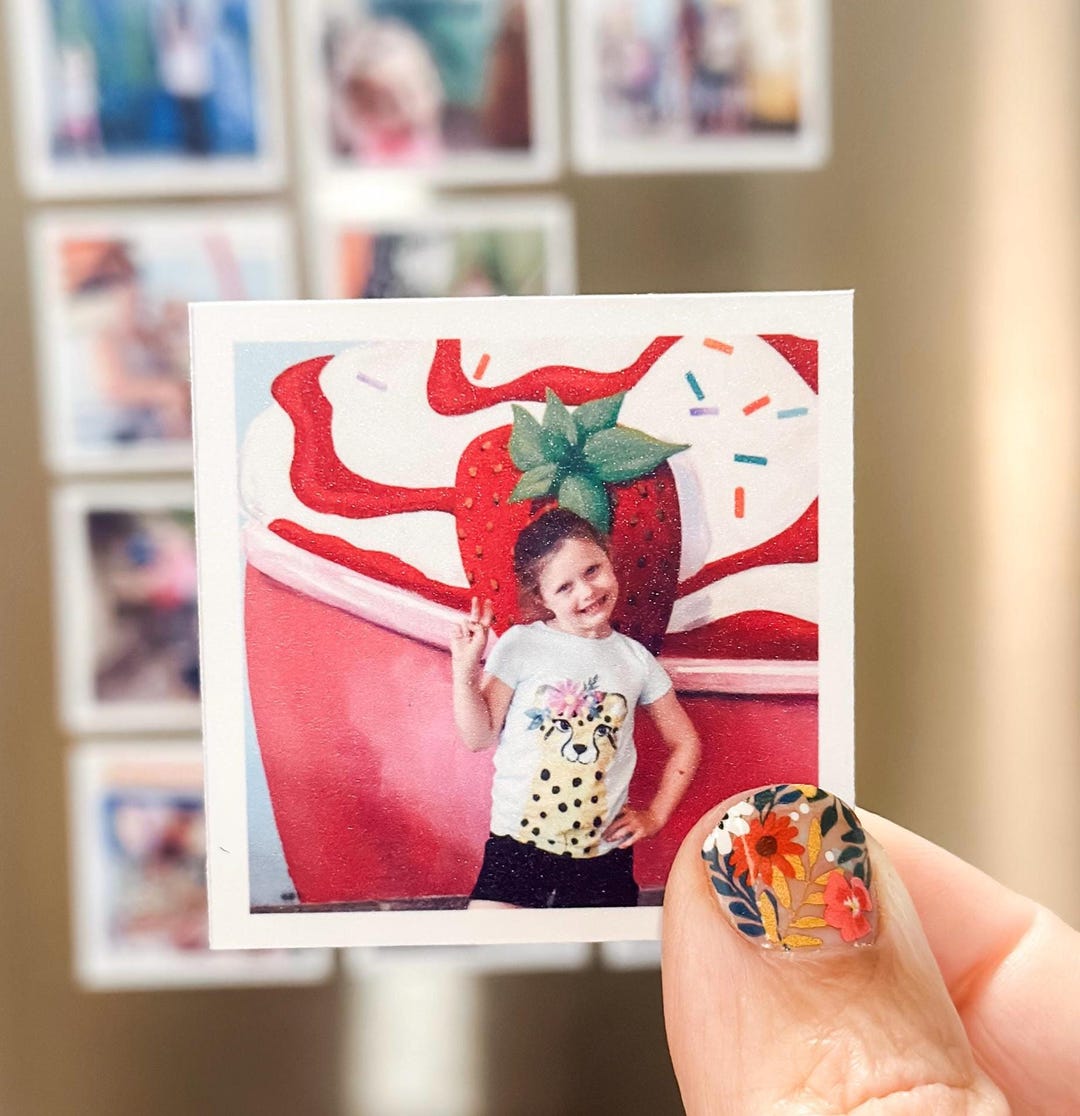 Photo Magnets, Set of 9 Magnets, Custom Magnet Print, Custom Photo ...