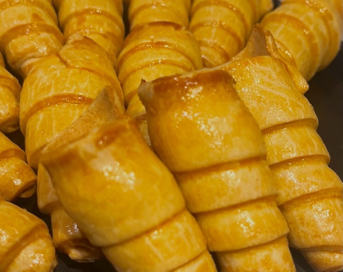 Authentic Haitian Cornet: Flaky, Buttery Pastry.haitian Appetizer for ...