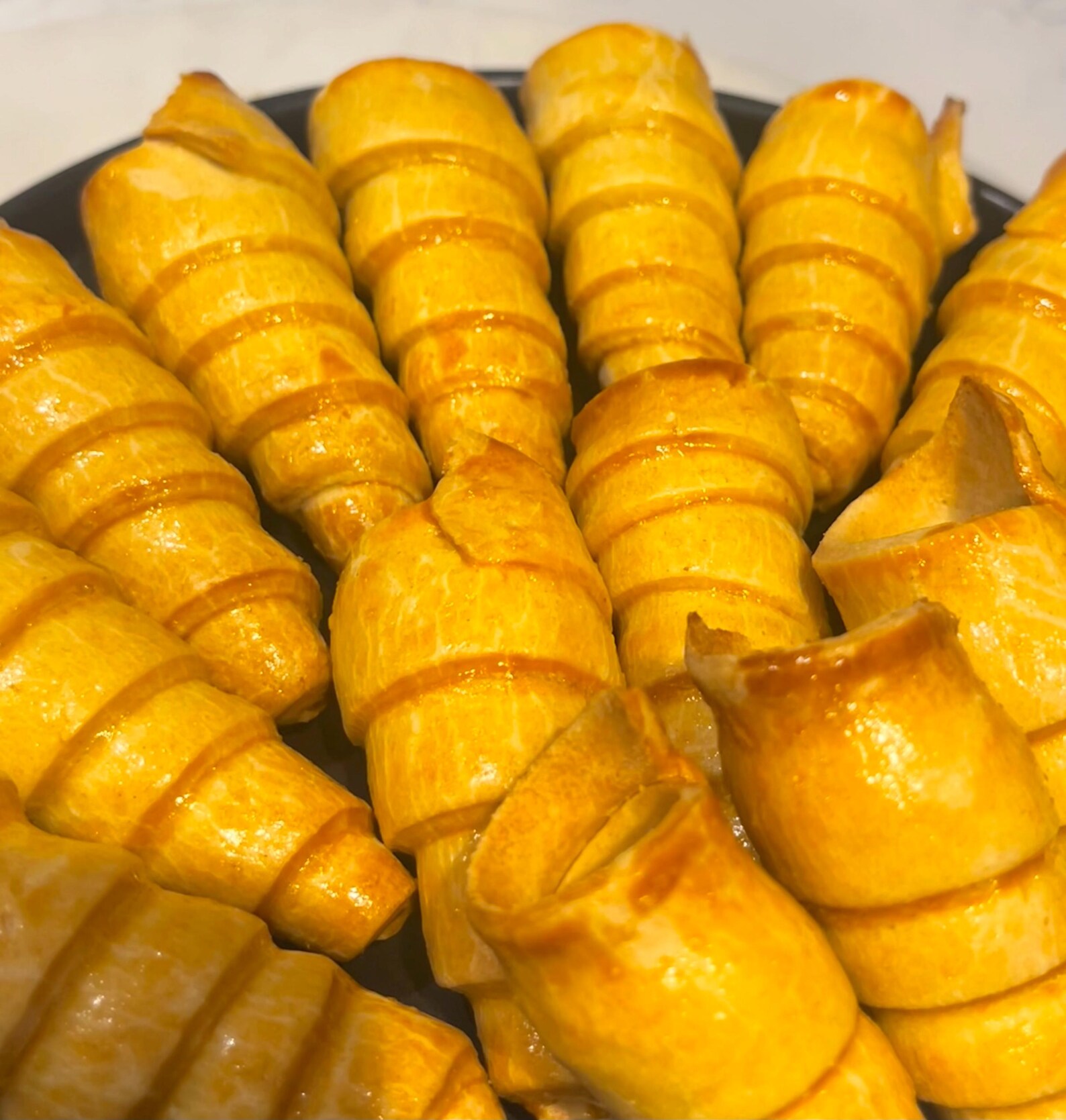 Authentic Haitian Cornet: Flaky, Buttery Pastry.haitian Appetizer for ...