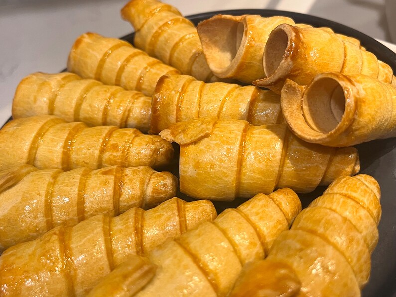 Authentic Haitian Cornet: Flaky, Buttery Pastry.haitian Appetizer for ...