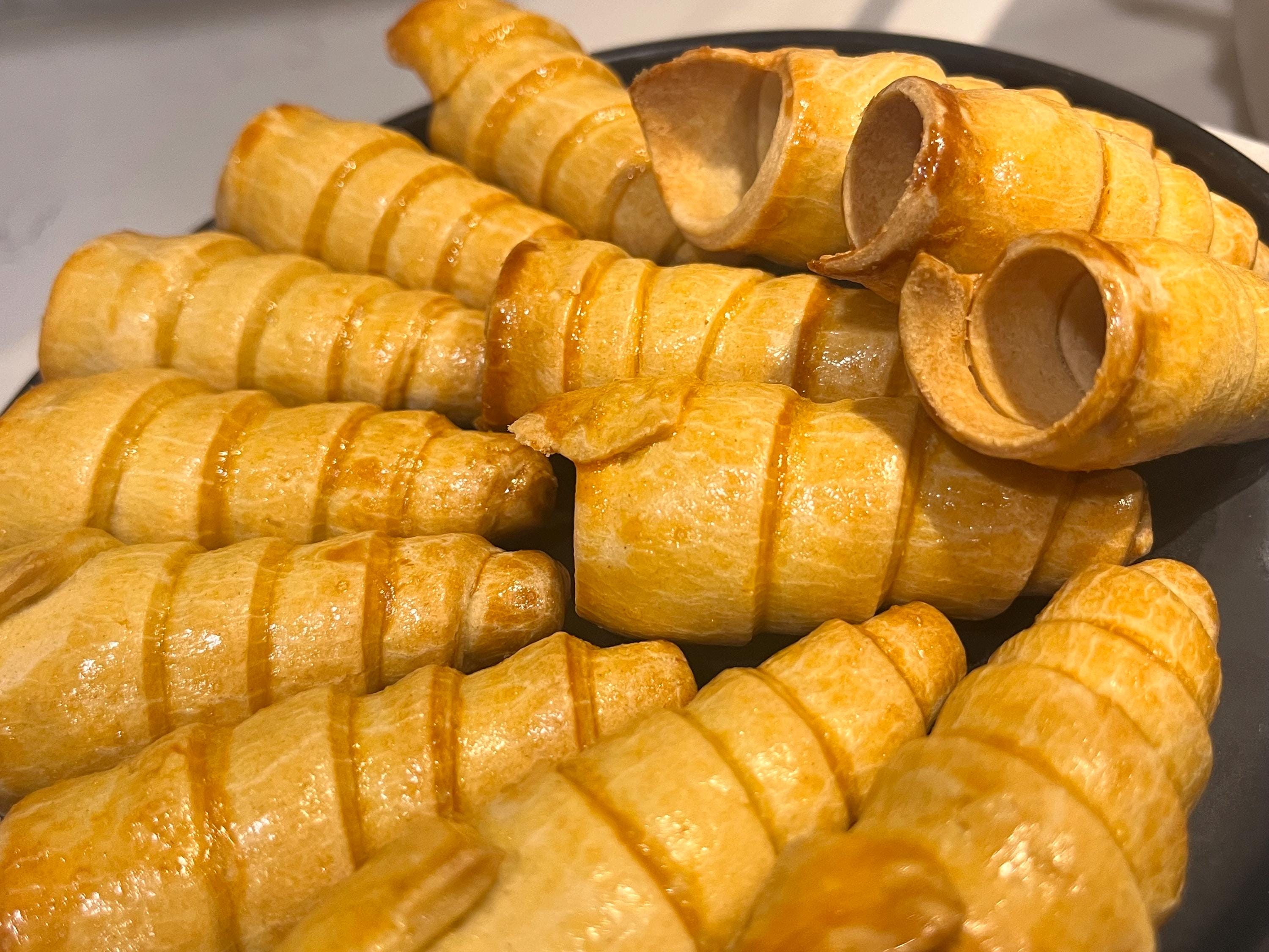 Authentic Haitian Cornet: Flaky, Buttery Pastry.haitian Appetizer for ...