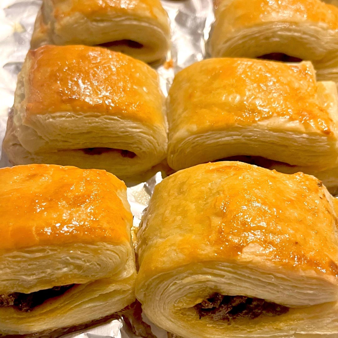 Homemade Puff Pastry Patties| Puff Pastry| Pate Ayisyen| Pate Boite ...