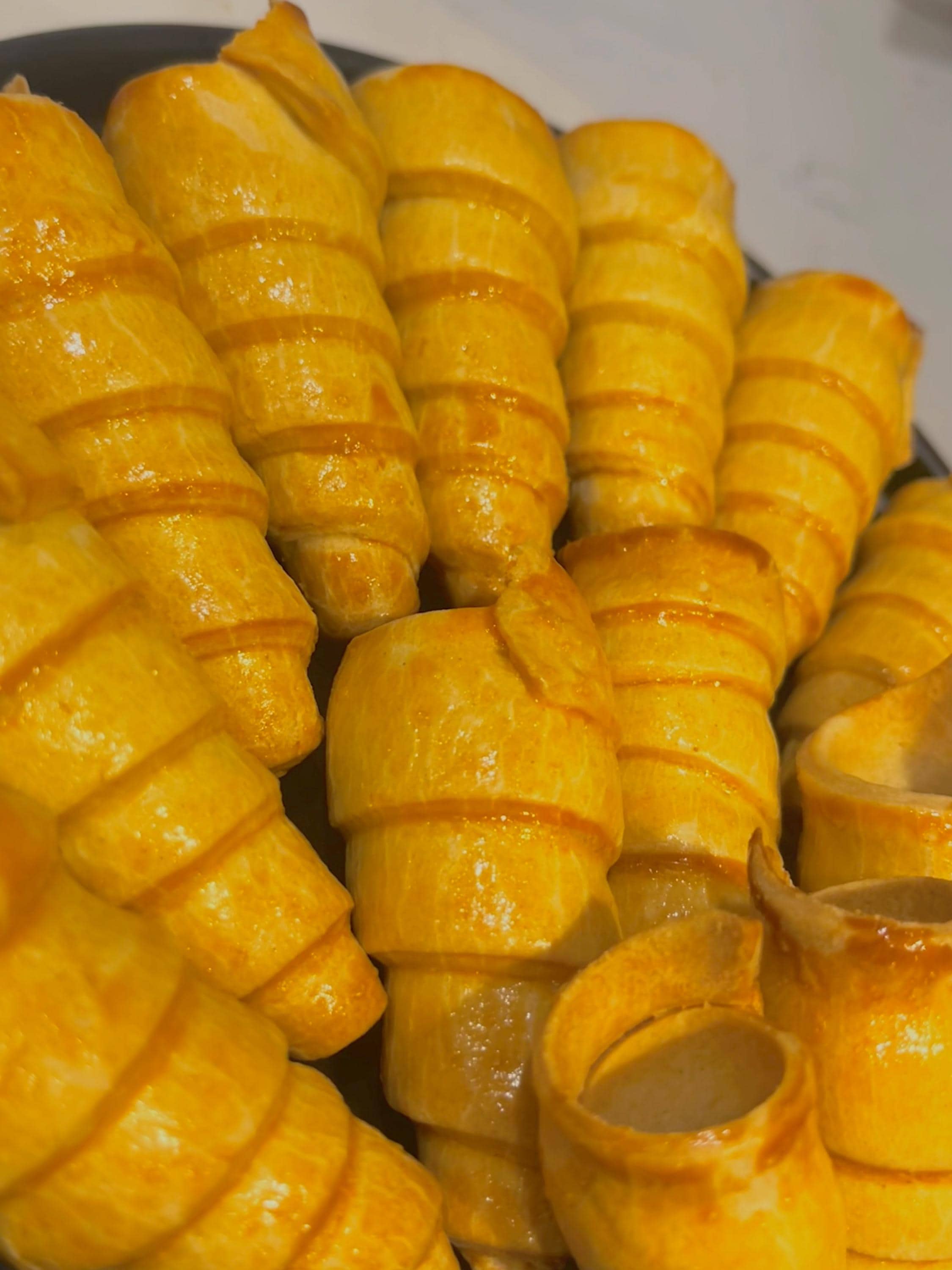 Authentic Haitian Cornet: Flaky, Buttery Pastry.haitian Appetizer for ...