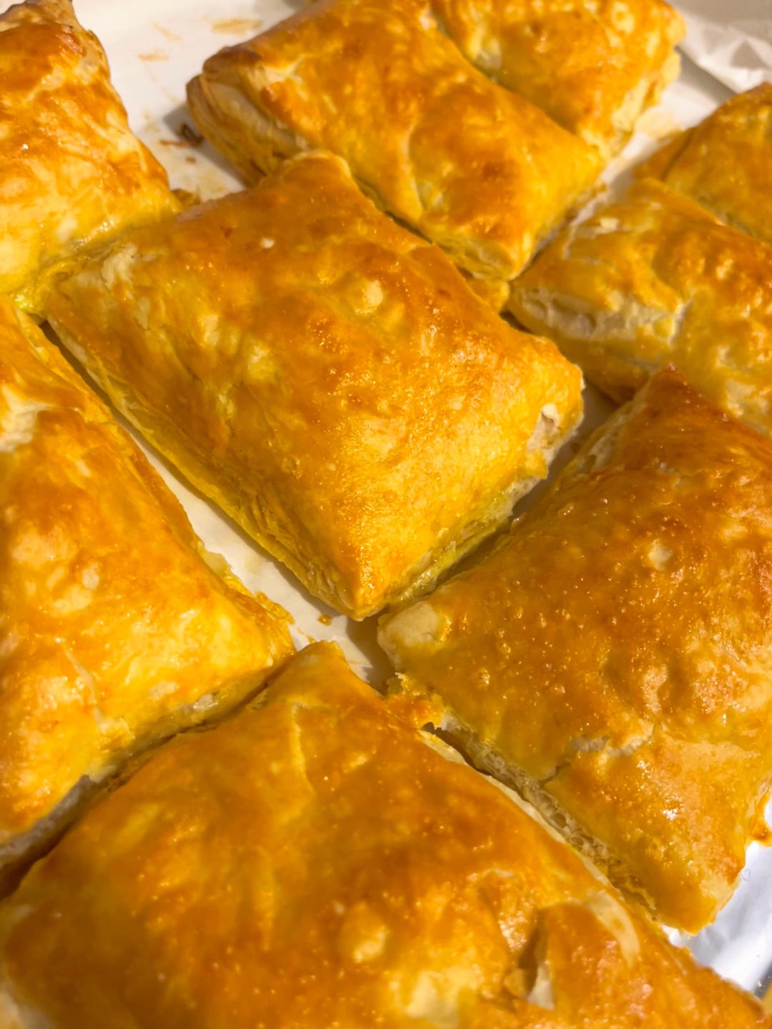 Beef Patties| Puff Pastry| Pate Ayisyen| Pate Boite| Lots of Filling ...