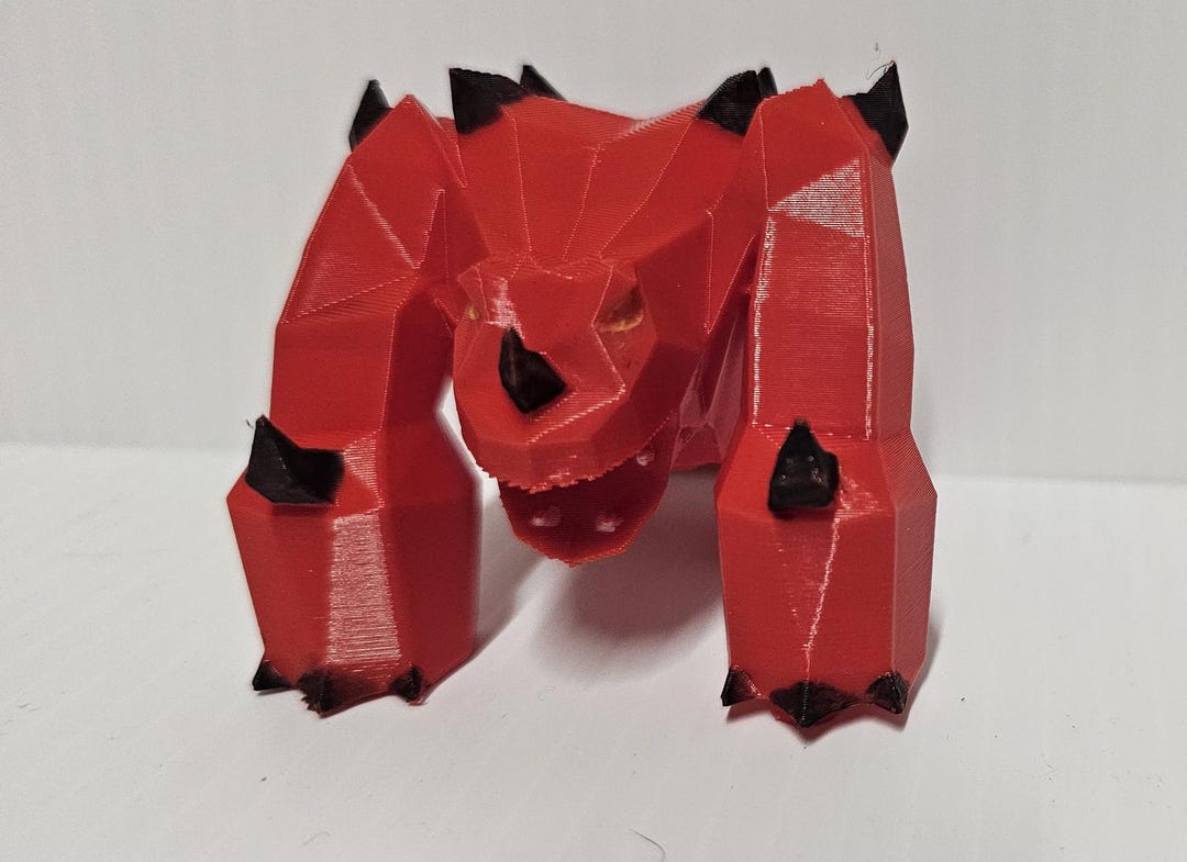 Desktop Tztok-jad , Old School Runescape Gift - Etsy