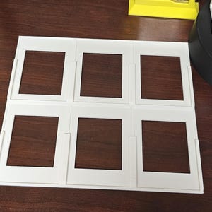 Top Loader Display Frame! Trading Card Holder, Holds 6! Mounting Tape ...